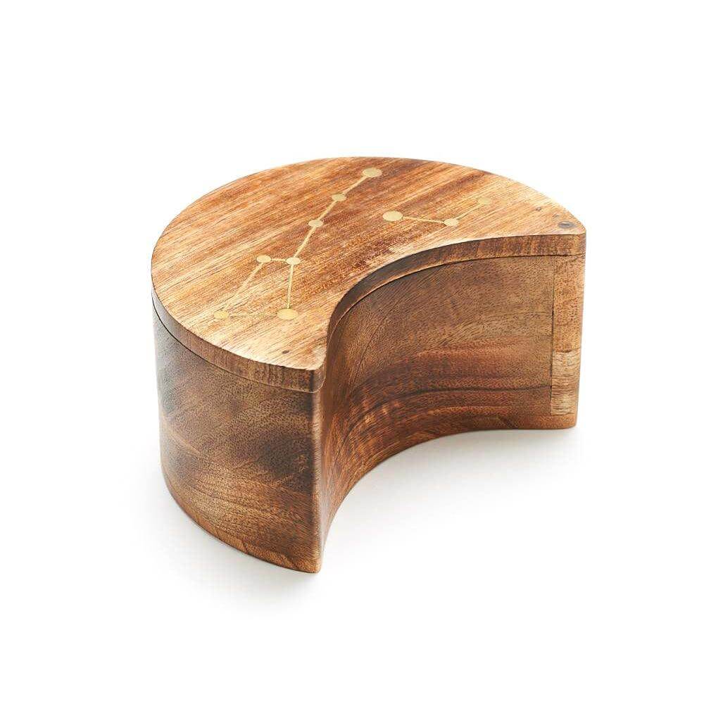 Crescent Pivot Box - Handcrafted
